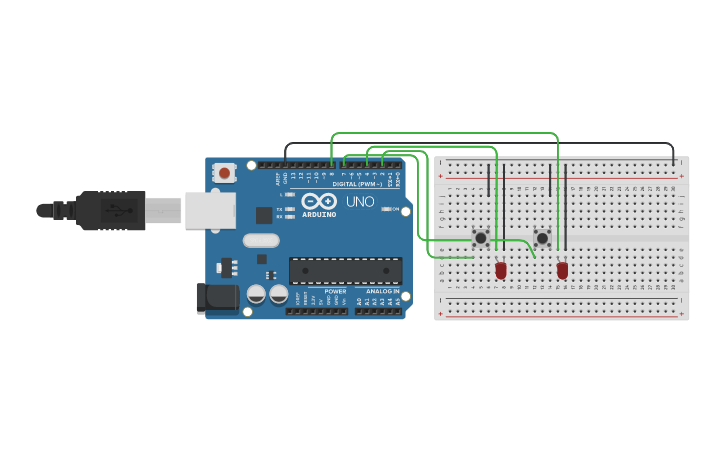 Circuit Design Extend Retract Linear Actuator Tinkercad