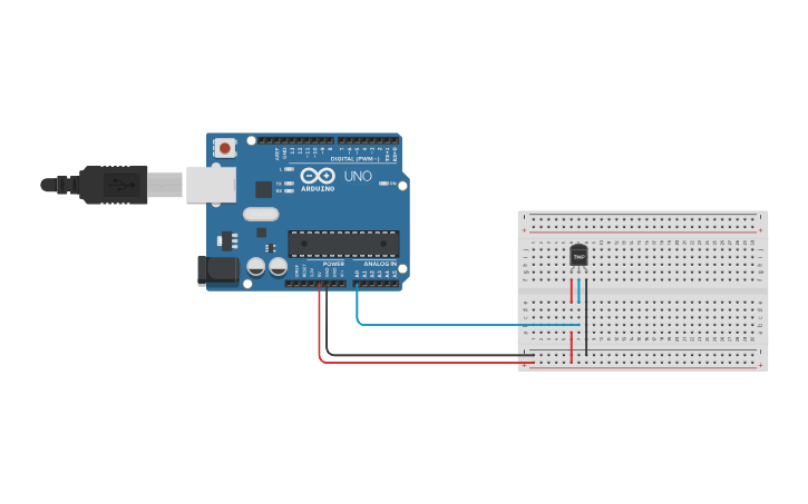 Circuit design 19a_Temperature sensor LM35 - Tinkercad Circuit design 19a_Temperature sensor LM35 - Tinkercad