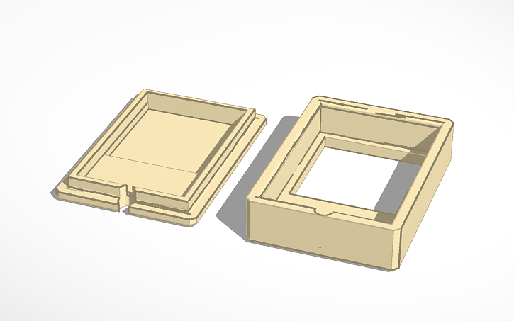 3d Design Caixa Max7221 Tinkercad