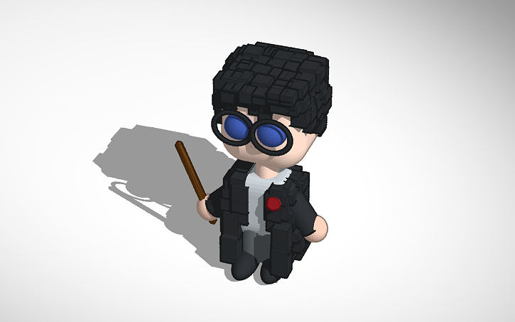 3D design Harry Potter - Tinkercad