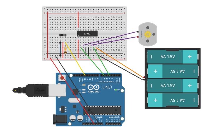 Circuit design Curso Arduino_Circuito30 - Tinkercad