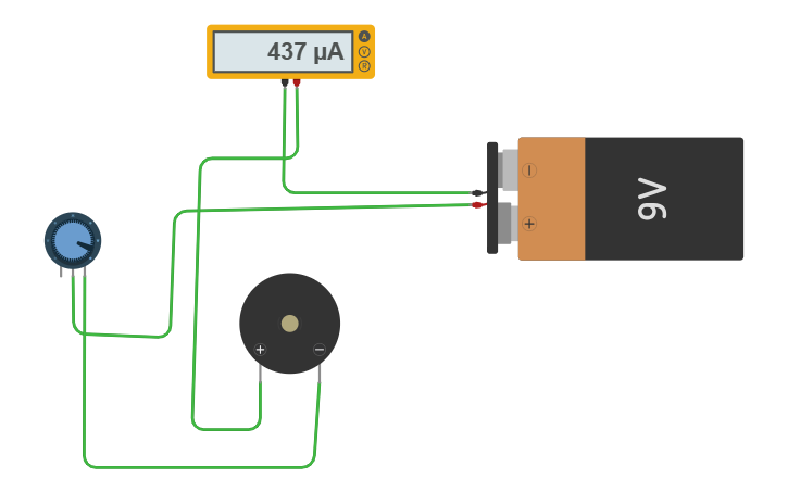 Circuit design LED - Tinkercad