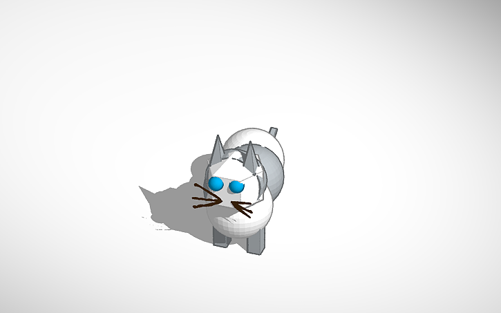3D design The Tinker Cat | Tinkercad