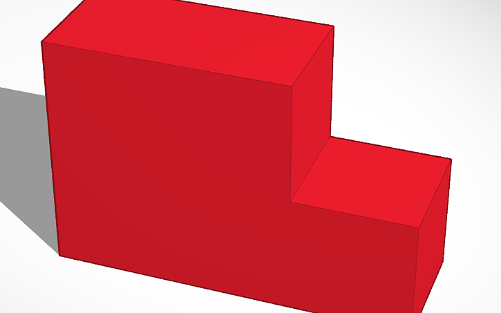 3D design Example of a 3D Multiview Shape - Tinkercad