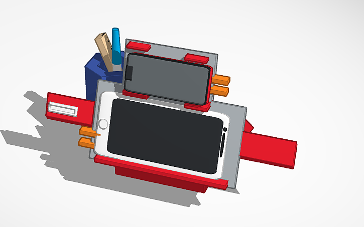 3D design kwik mobile holder - Tinkercad