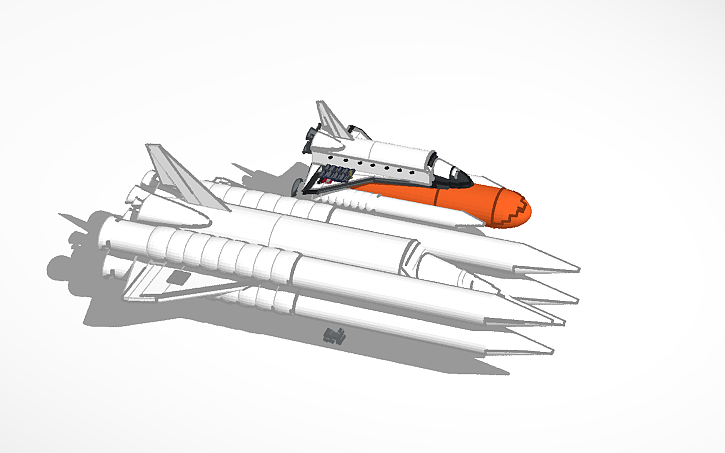 3D design Ingenious Rover With Space Shuttles - Tinkercad