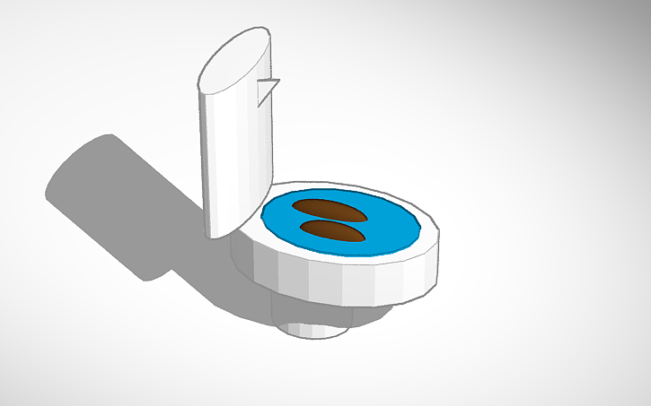 3D design WC - Tinkercad