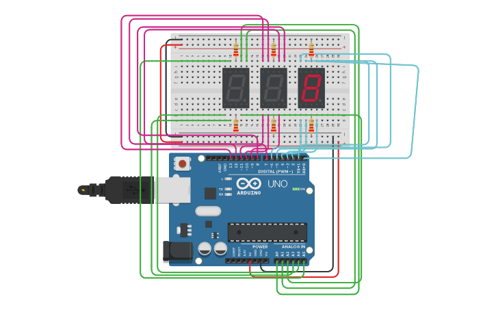 Circuit design 7segmentos(3) 1-100 - Tinkercad