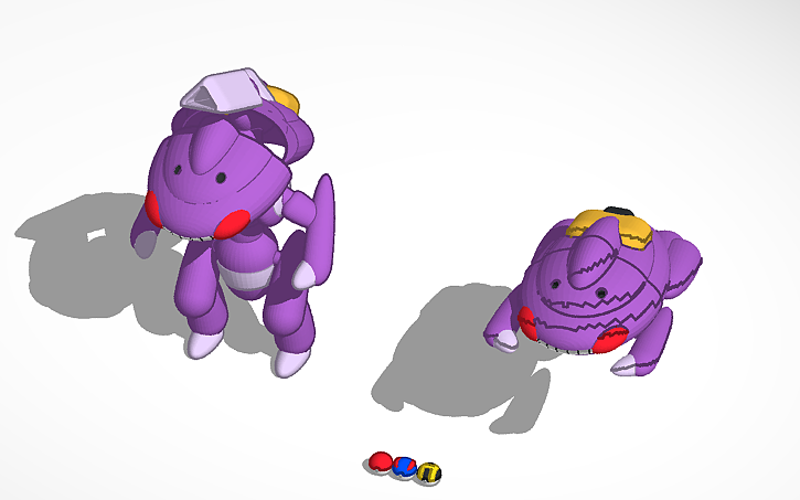 3D design Genesect | Tinkercad
