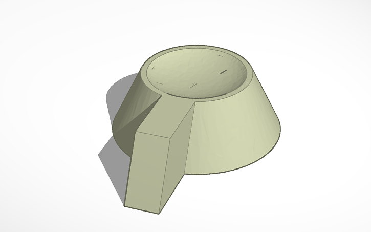 3D design Prusa-style knob for Ender 3 - Tinkercad