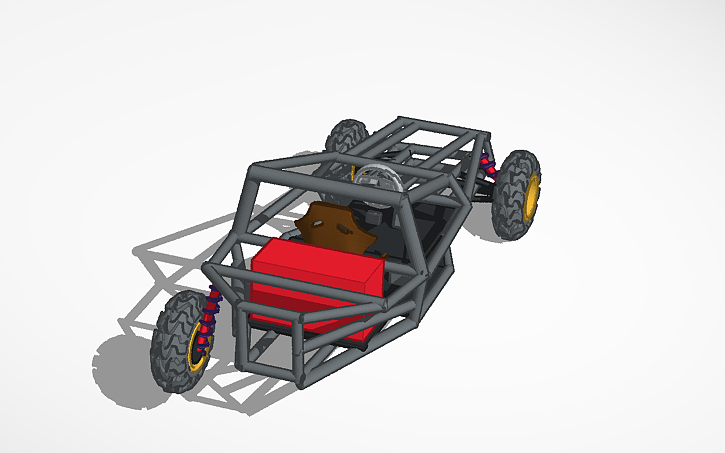 3D design Buggy - Tinkercad