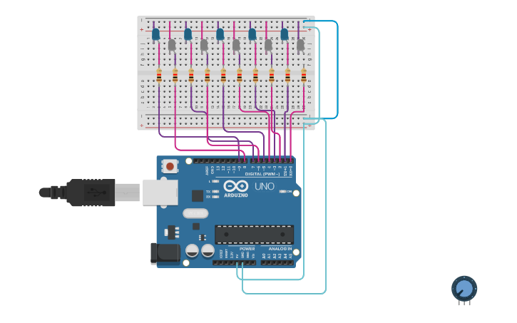 Circuit design Creative Technology - Tinkercad