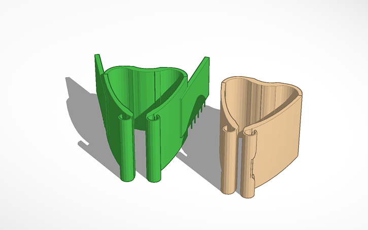 3D design Clips - Tinkercad