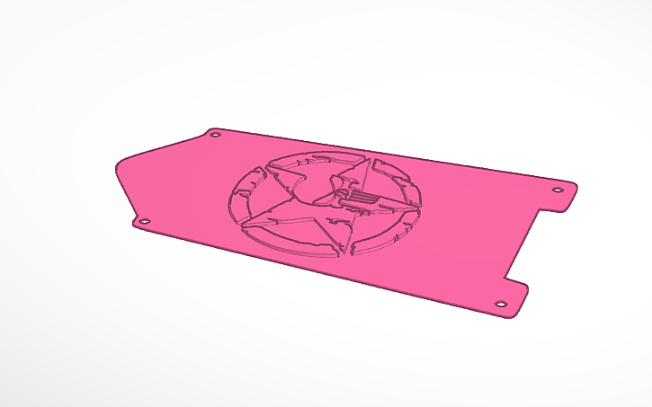 3D design Bully Roof Punisher STAR - Tinkercad