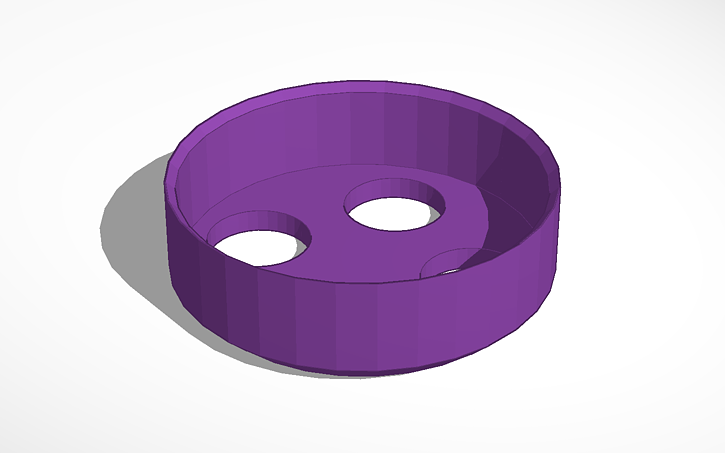 3D design Round Coin Sorter Nickels - Tinkercad