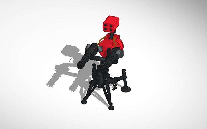 3D design Sentry level 3 - Tinkercad
