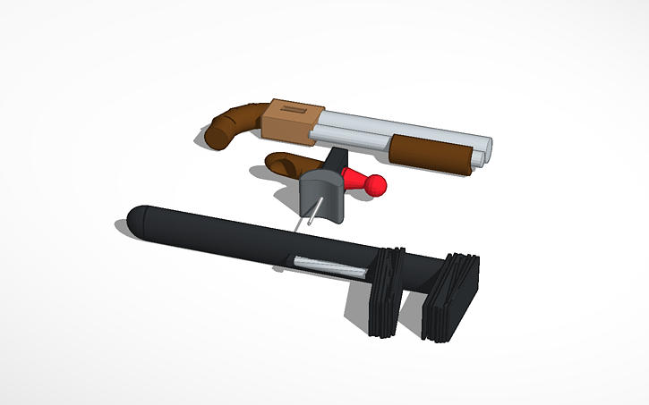 3D design TF2 Engineer Loadout | Tinkercad