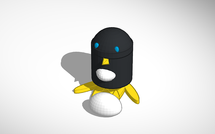 3D design fluf with fluffy Jr. (Fluffy Jr. in egg form!!) | Tinkercad