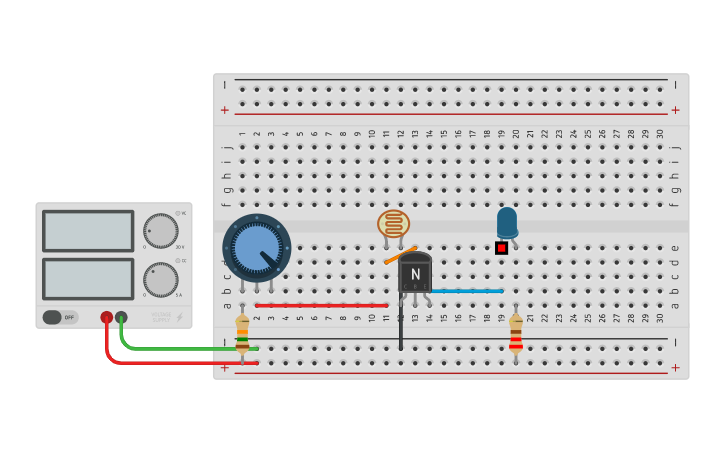 Circuit Design Censor De Luz Tinkercad