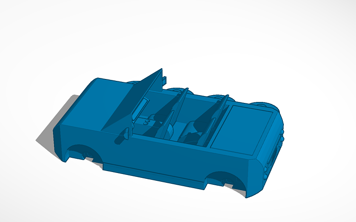 3D design Working car - Tinkercad