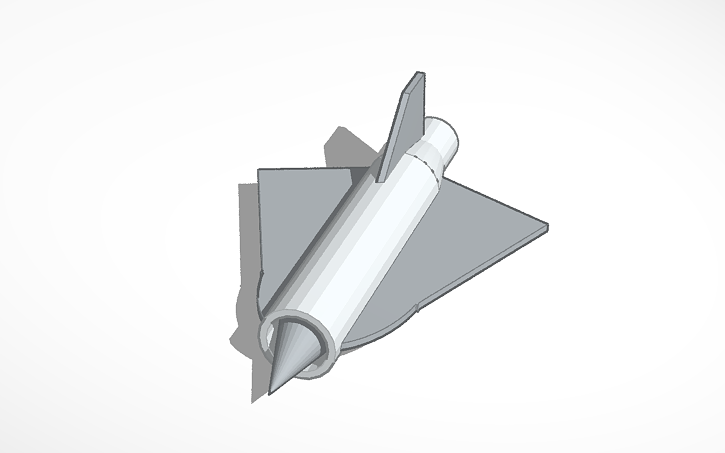3D design Lockheed D-21 UAV - Tinkercad