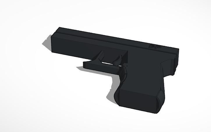 3D design GLOCK 18 - Tinkercad