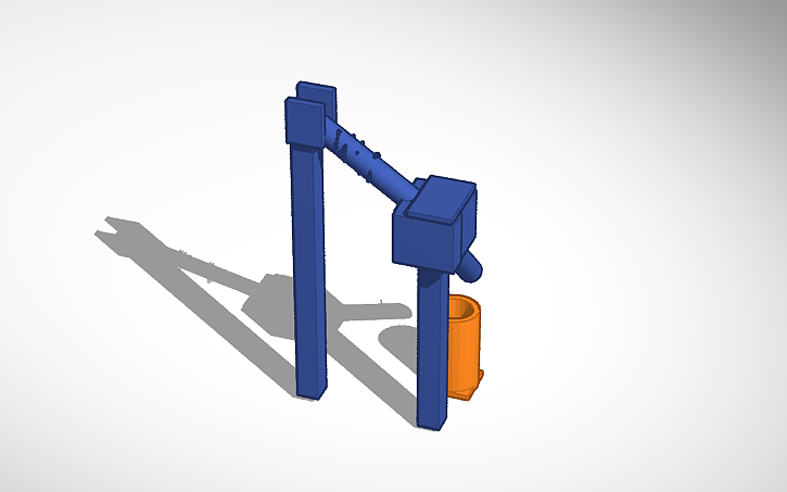 3D design water filter - Tinkercad