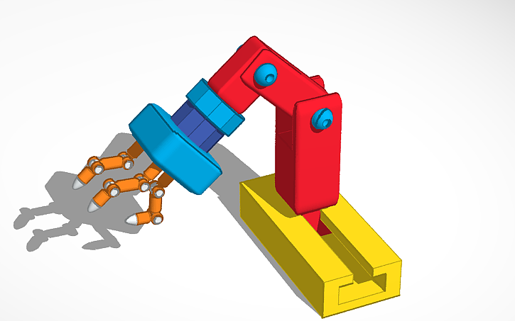 3D design Robot Arm - Tinkercad