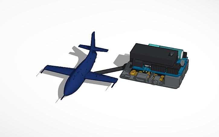 3D design air plane | Tinkercad