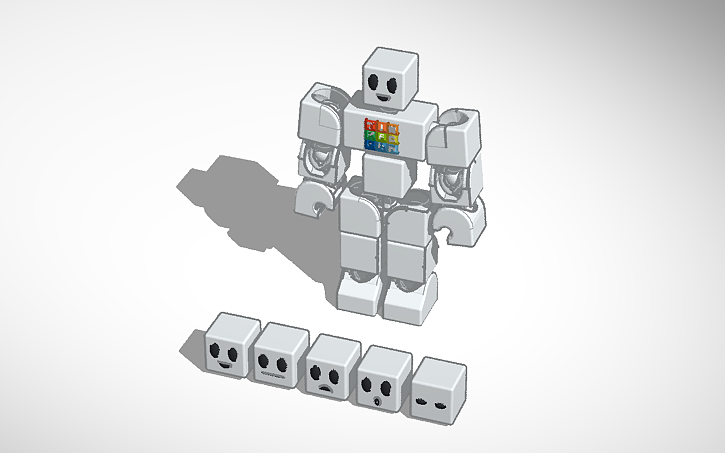 3d Design Tinker Bot Tinkercad