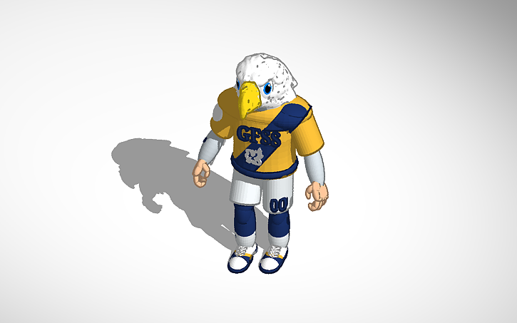 3D design Griffy the Mascot | Tinkercad