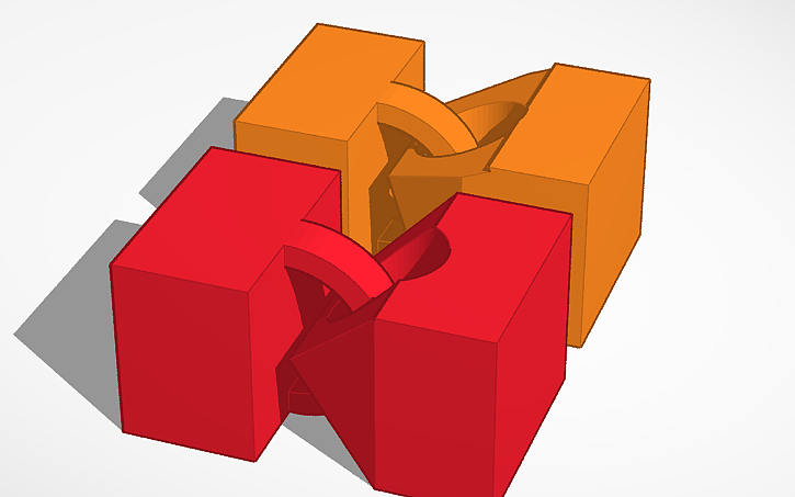 3D design Articulated Joints Attempt #1 - Tinkercad