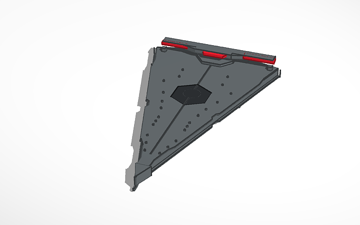 3D design First Order Dreadnought - Tinkercad