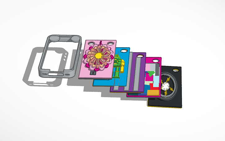 3D design Chameleon Case! - Tinkercad