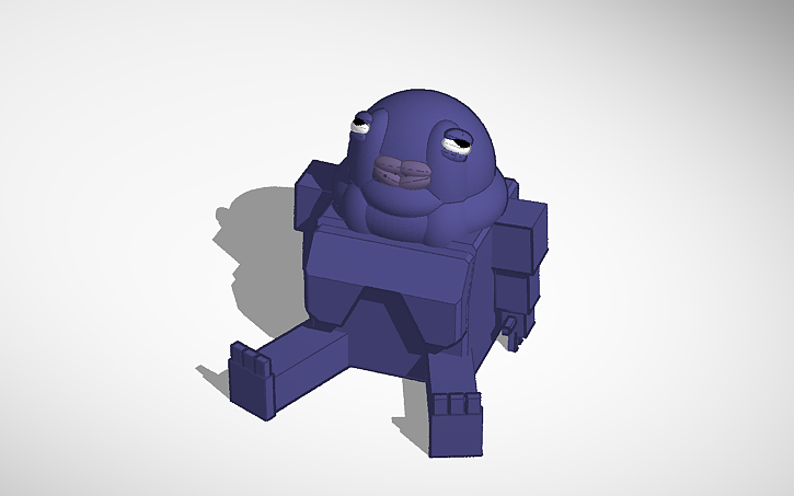 3D design Biggest Transfigured Human - Tinkercad