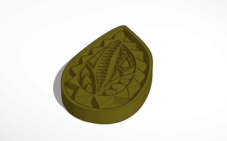 3D design xStamp Paisley - Tinkercad