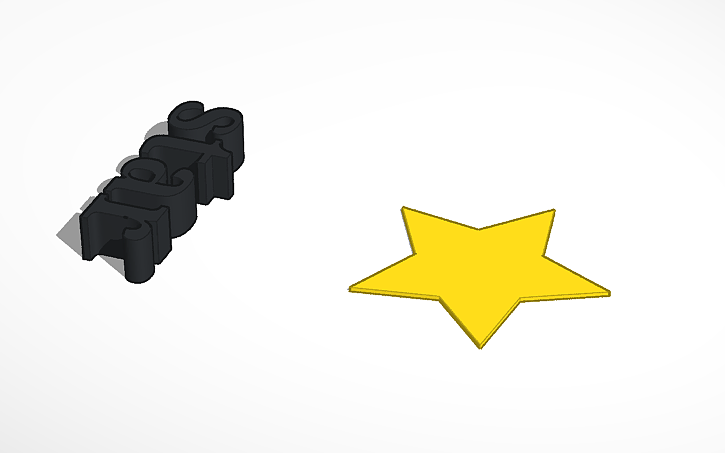 3D design star | Tinkercad