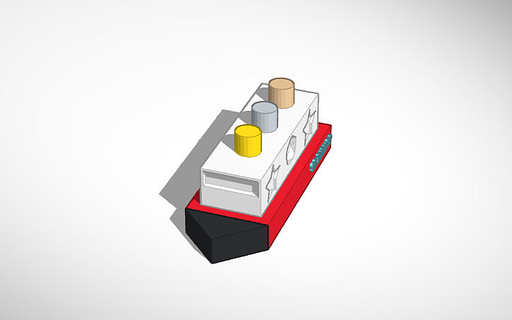 3D design Boat | Tinkercad
