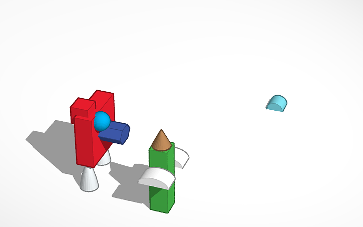 3D design totem proyecto | Tinkercad