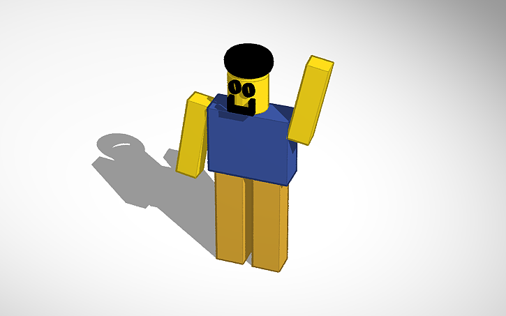 3D design NOOB npc - Tinkercad