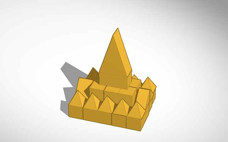 3d Design A Pyramid Tinkercad