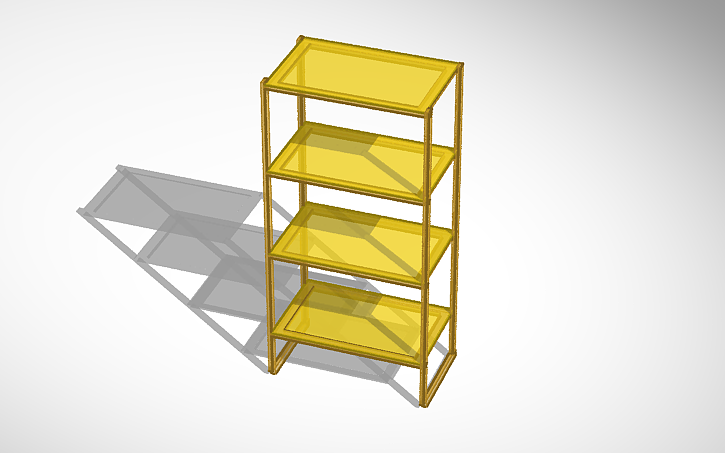 3D design RACK | Tinkercad