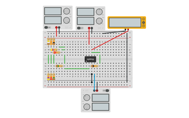 Circuit design TE2_2.3 - Tinkercad