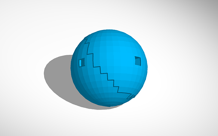 3d Design Sphere Container Tinkercad