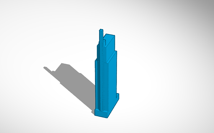3D design Comcast Technology Center - Tinkercad