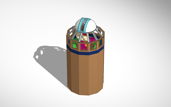 3D design My Turret - Tinkercad