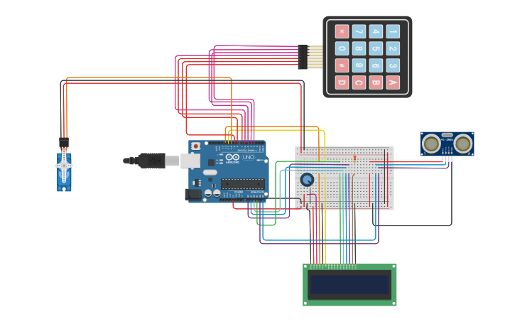 Circuit design Pet_Feeder_L4 | Tinkercad
