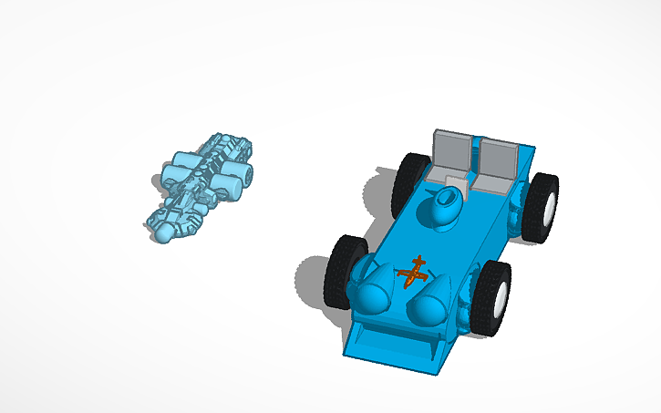 3D design 2021 Chevrolet bell X-3 - Tinkercad
