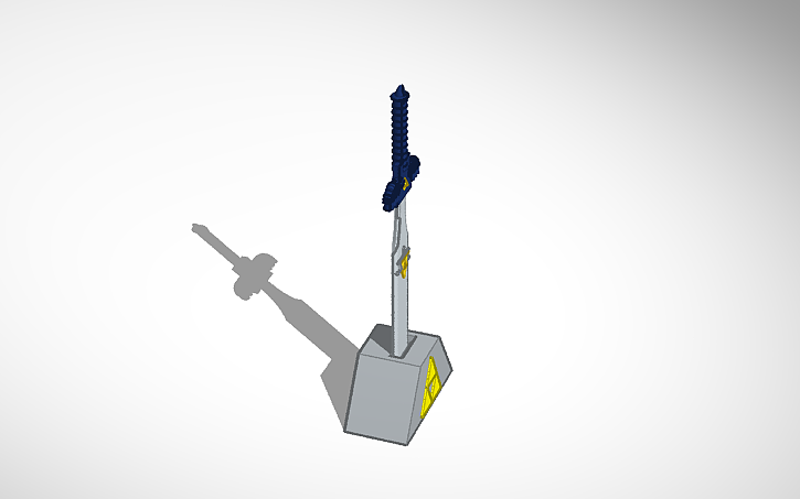 3D design Master Sword | Tinkercad
