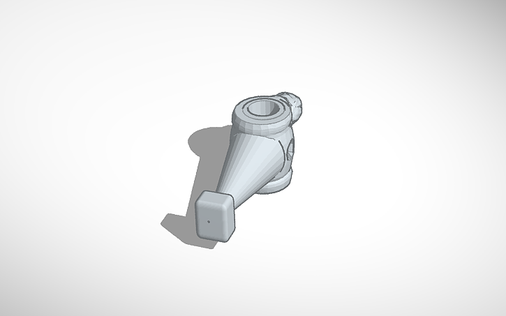 3D design pebolim - Tinkercad